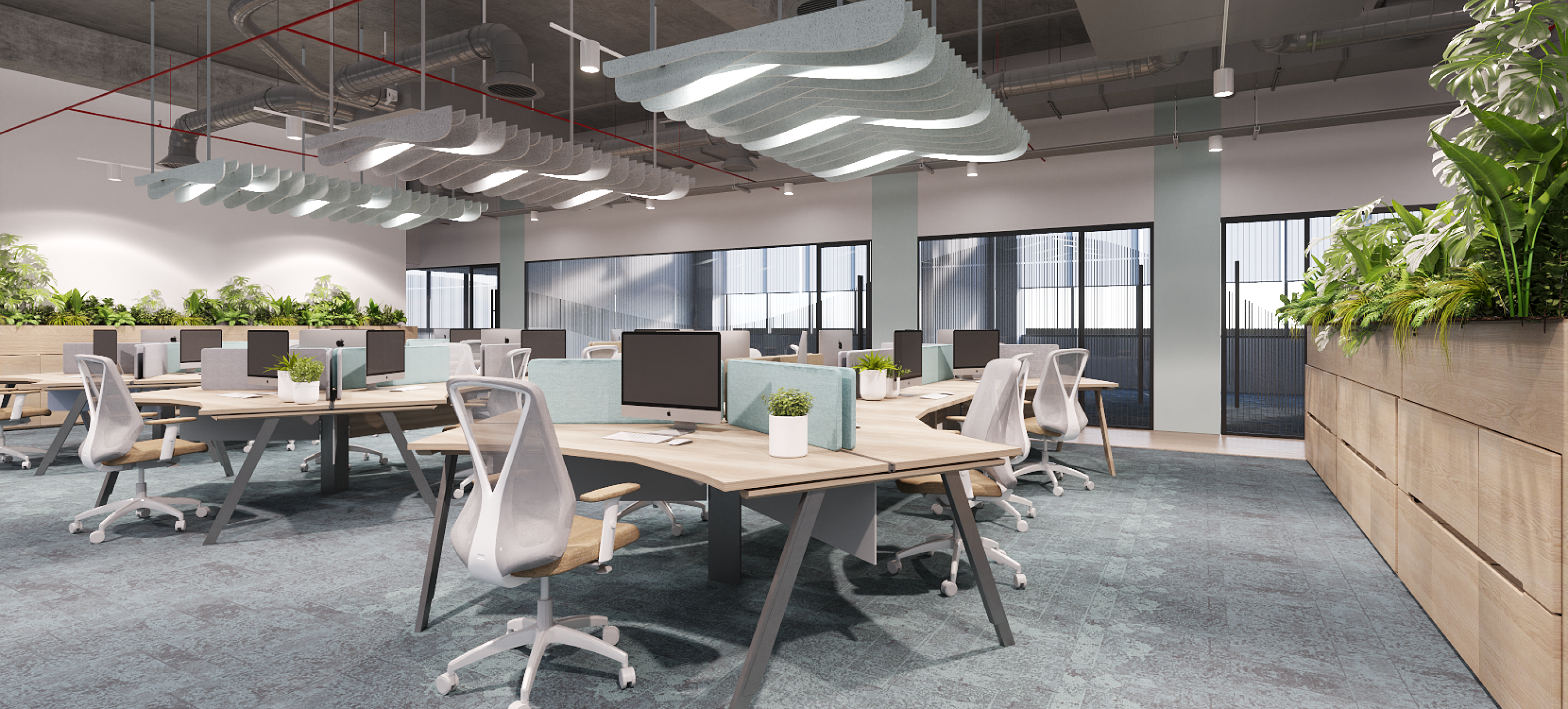 Mitek Office - Vertical Studio - Interior - Architect - Landscape ...